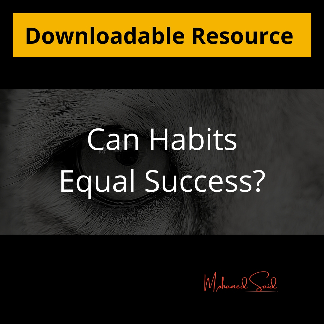 Can Habits Equal Success? We think it can - Primedge Insights